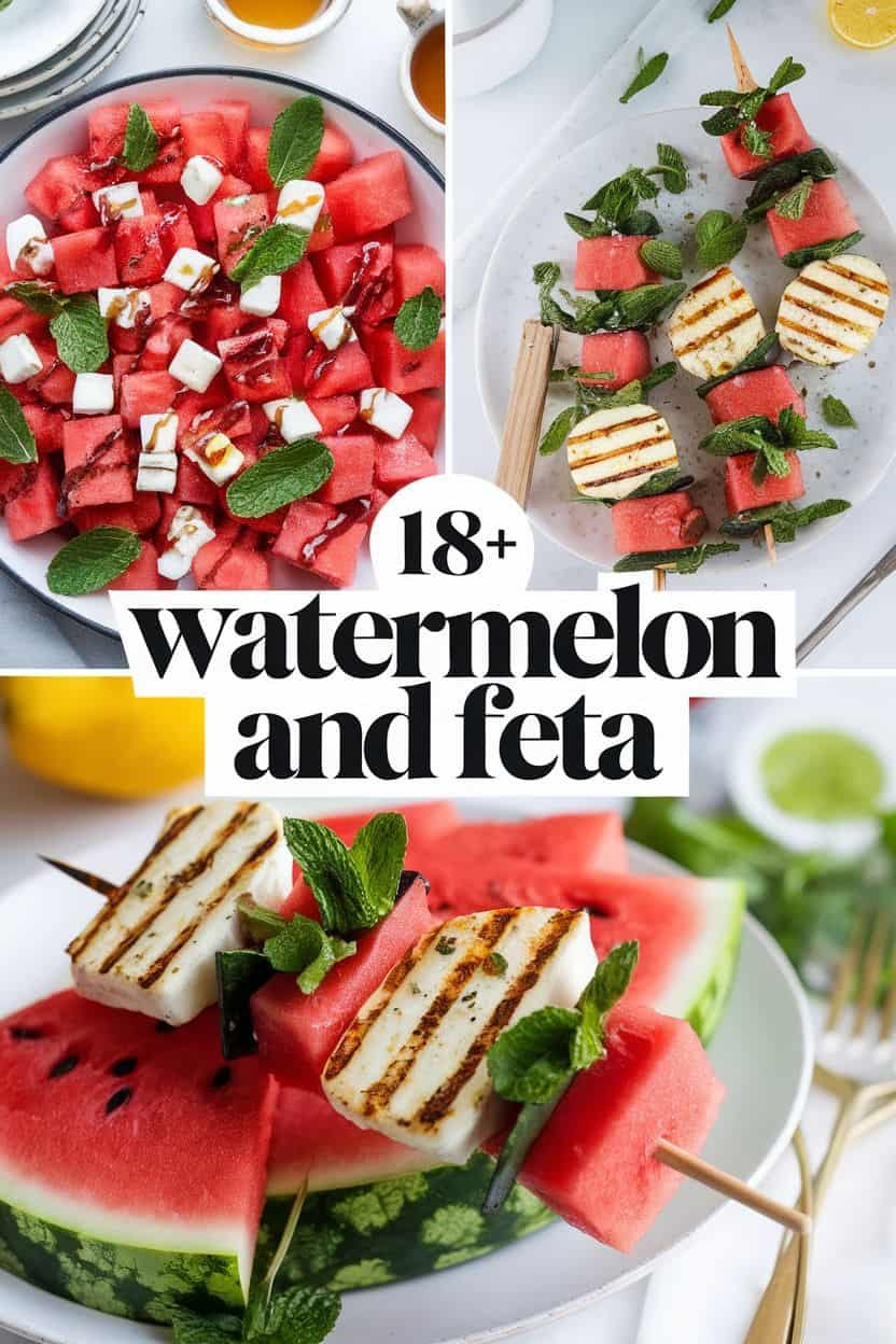 18+ Delicious Watermelon And Feta Combinations You'll Love - Ostrali.com