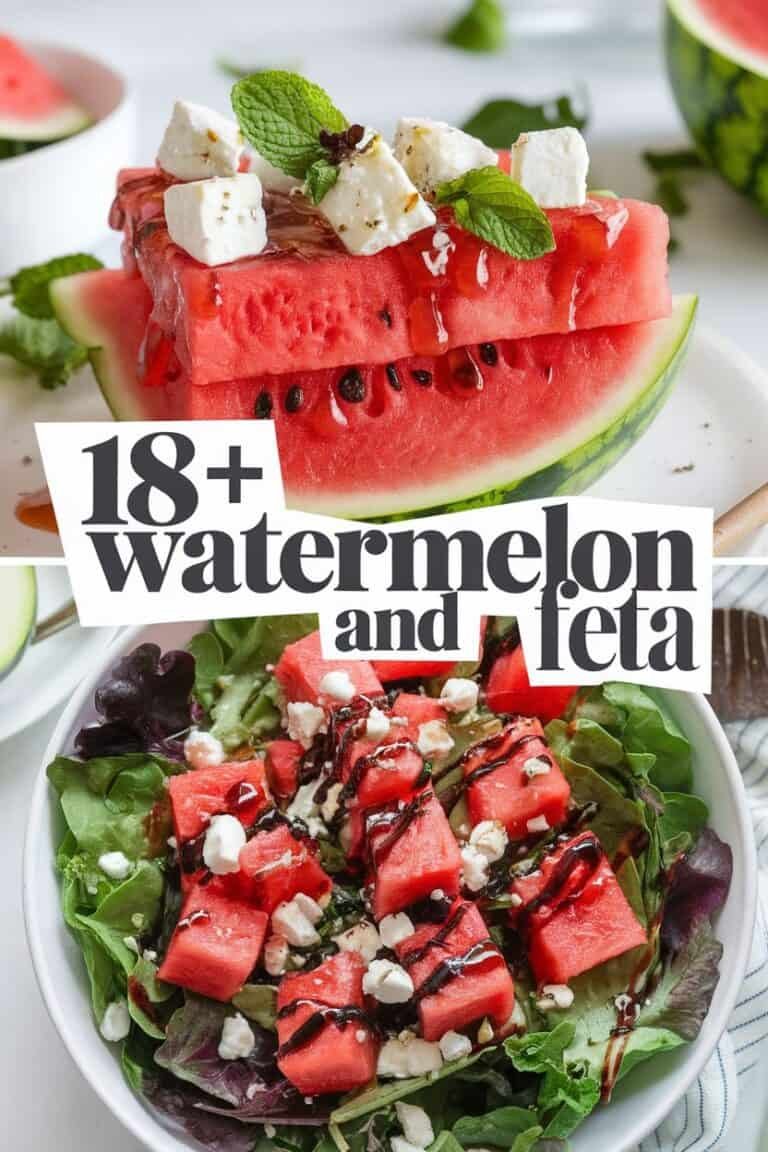 18+ Delicious Watermelon And Feta Combinations You'll Love - Ostrali.com