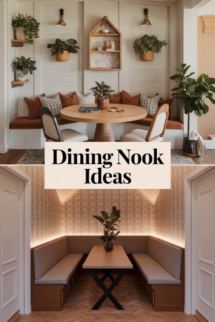 Dining Nook Ideas to Transform Your Space into a Cozy Retreat