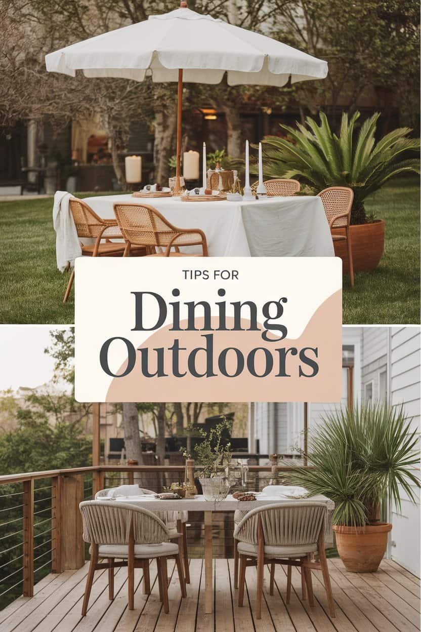Tips for Dining Outdoors That Will Make Your Meals Memorable
