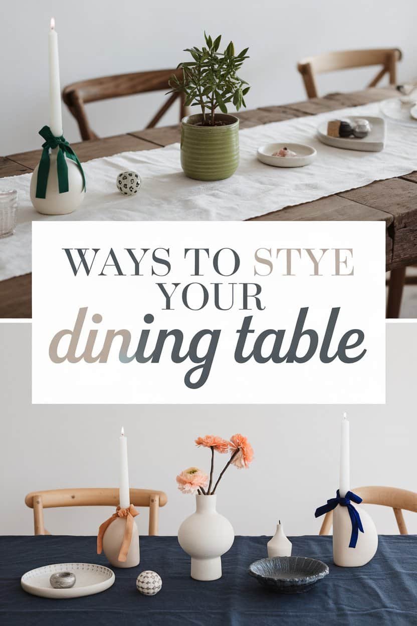 Ways to Style Your Dining Table for Every Occasion
