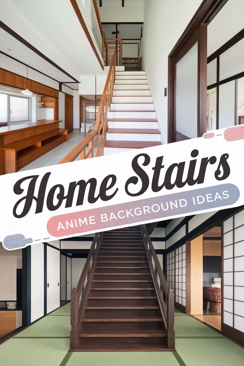 Home Stairs Anime Background Ideas to Brighten Your Space