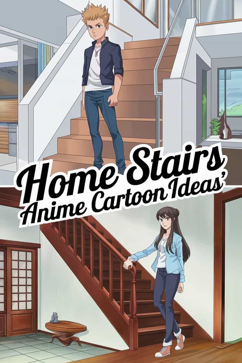 Home Stairs Anime Cartoon Ideas to Brighten Your Space and Spark Your ...