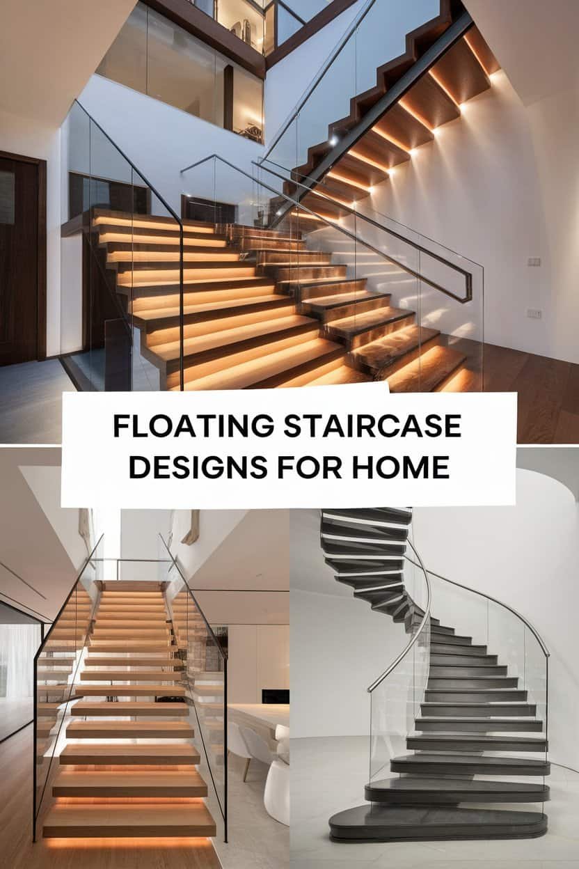 Floating Staircase Designs to Transform Your Home Stairs into a ...