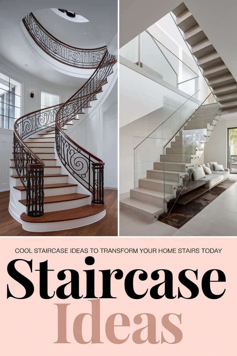 Cool Staircase Ideas to Transform Your Home Stairs Today