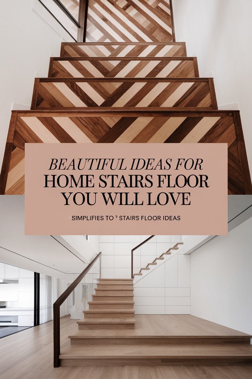 Beautiful Ideas for Home Stairs Floor You Will Love