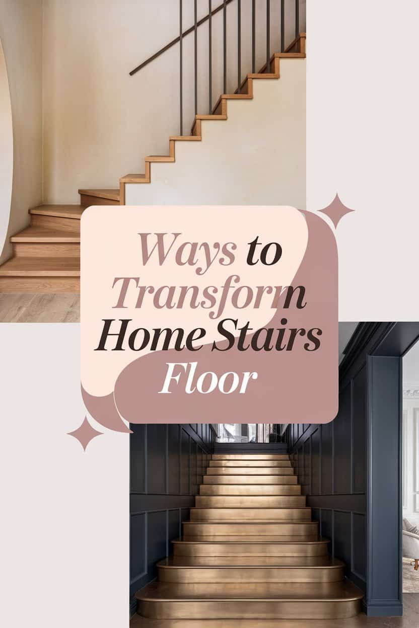 Ways to Transform Your Home Stairs Floor Interior for a Fresh Look