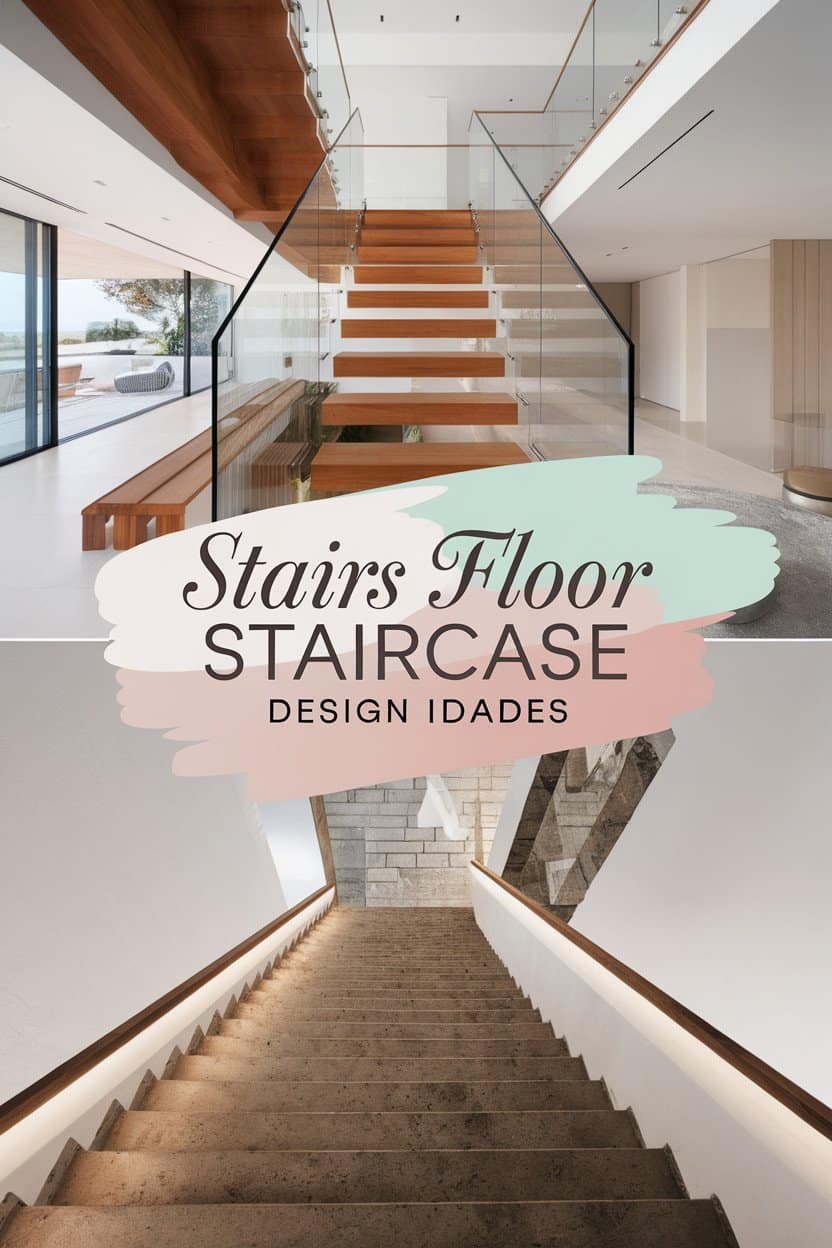 Inspiring Home Stairs Floor Staircase Design Ideas You Need to Try Now