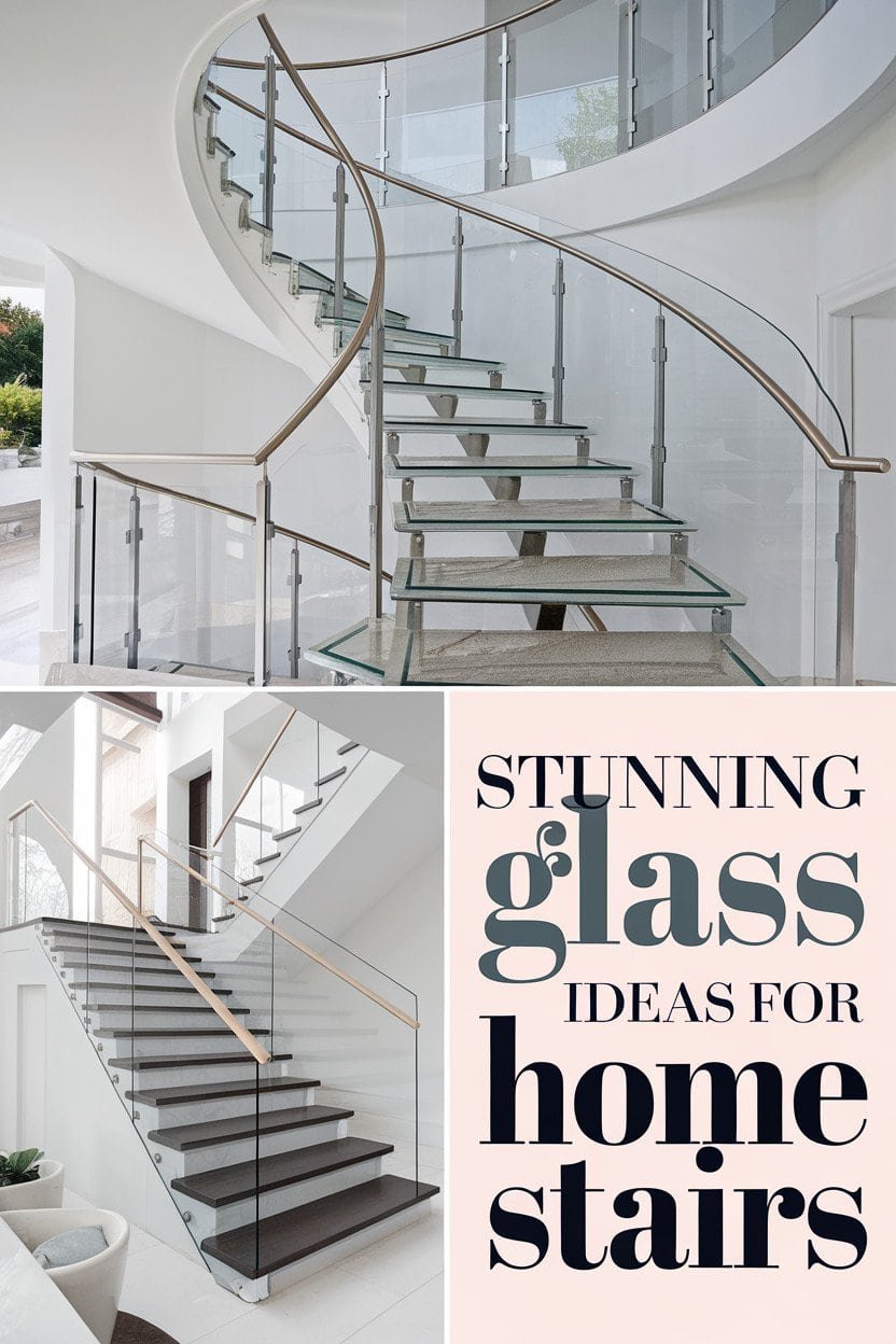 Stunning Glass Ideas for Your Home Stairs That Will Inspire You