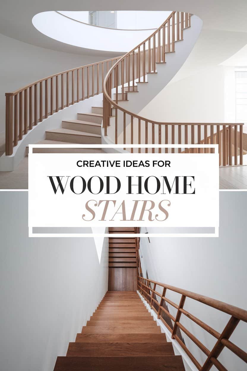 Creative Ideas for Wood Home Stairs That Will Transform Your Space