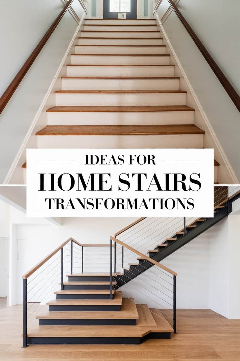 Ideas for Home Stairs New Capped Transformations You Can Try Today