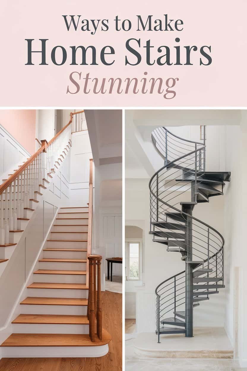 Ways to Make Home Stairs in Your New Home Look Stunning