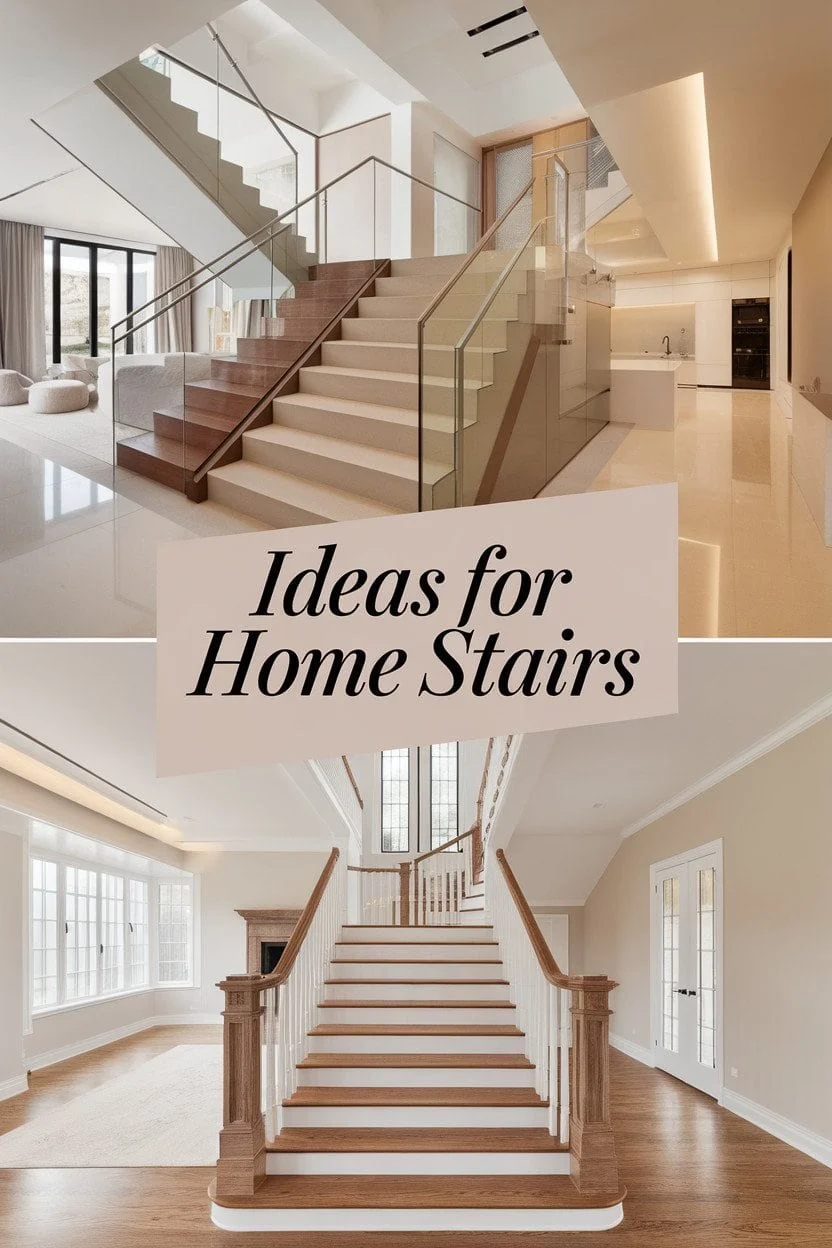 Ideas for Home Stairs That Transform Your New House Design