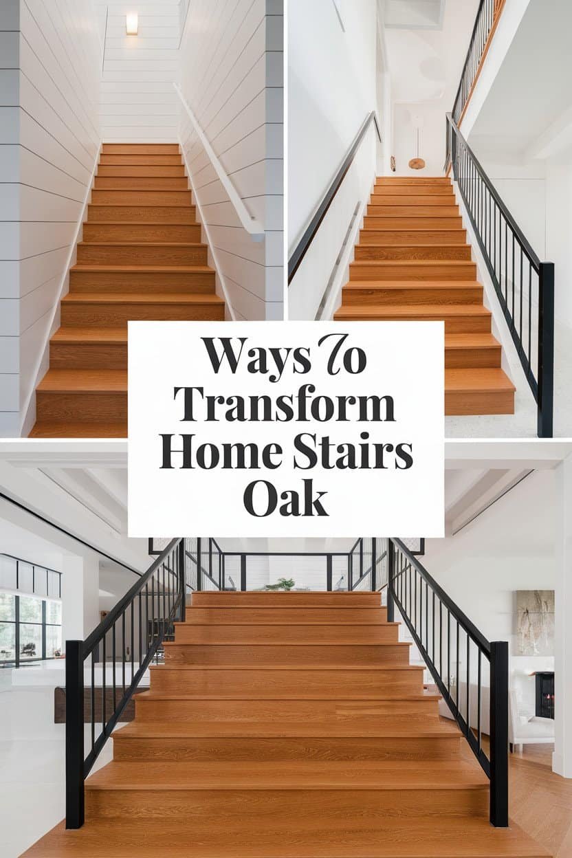 Ways to Transform Your Home Stairs with New Oak