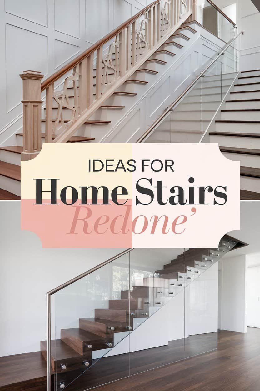 Ideas for Your Home Stairs Redone to Spark Creativity and Style