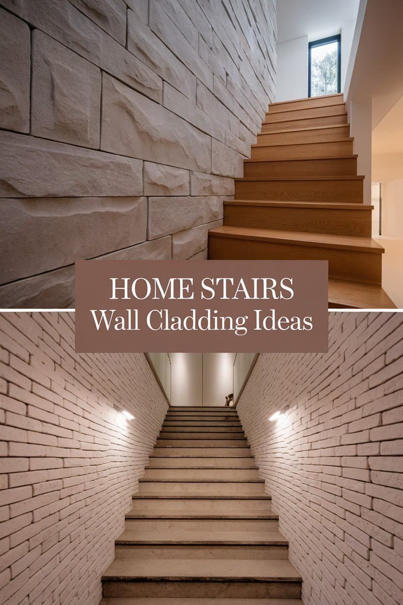 Inspiring Ideas for Home Stairs Wall Cladding You Can Try Today