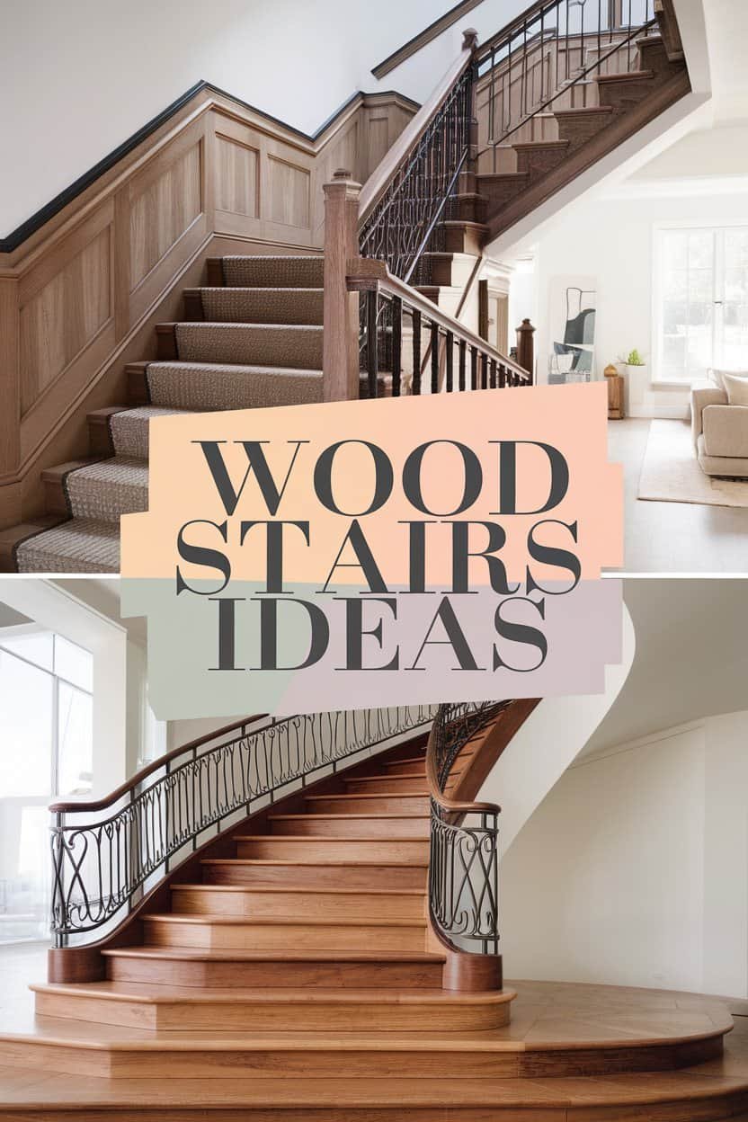 Wood Stairs Ideas to Transform Your Home and Inspire Your Style