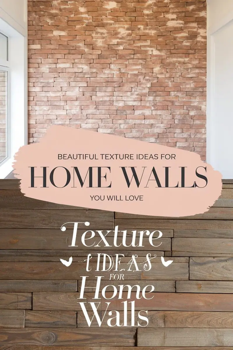 Beautiful Texture Ideas for Home Walls You Will Love