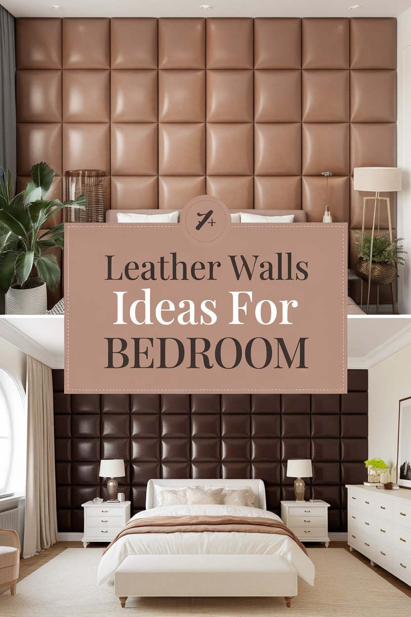 Leather Walls Ideas for Your Bedroom That Transform Your Space
