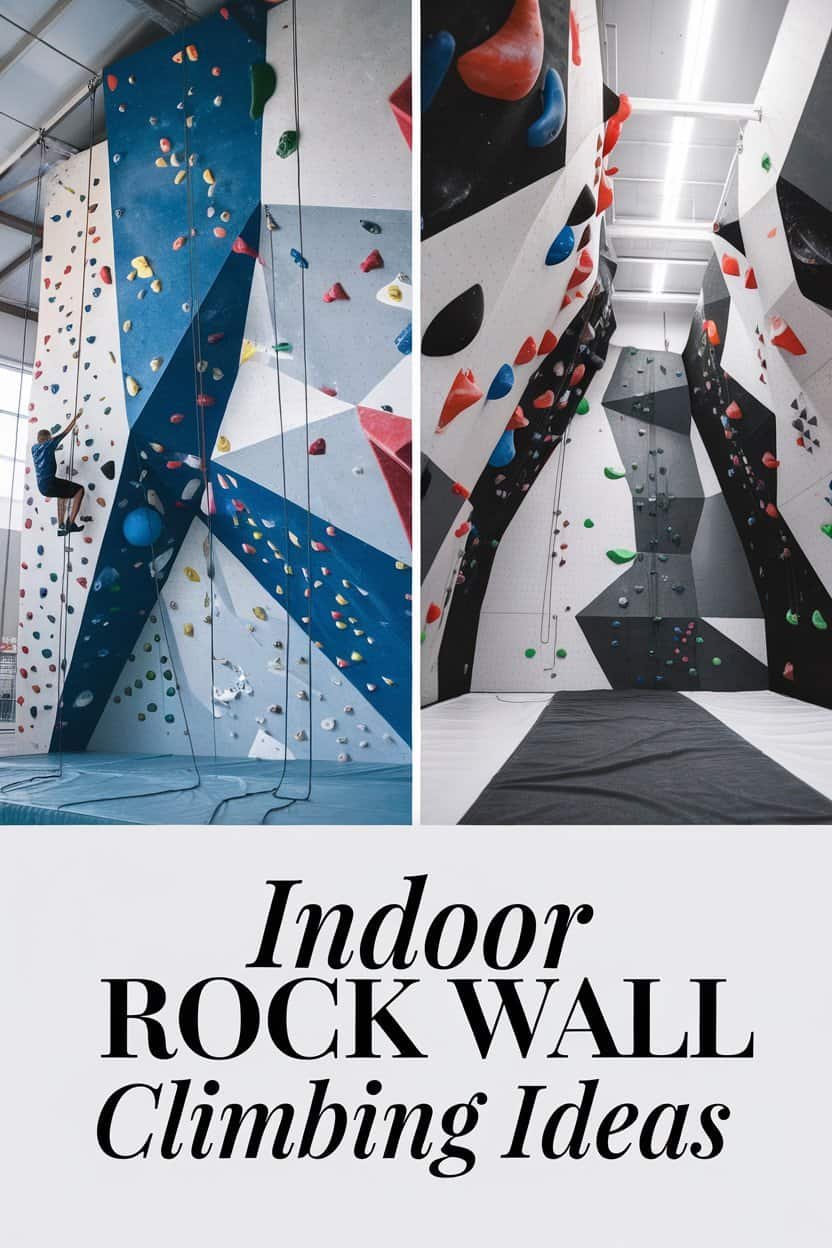 Indoor Rock Wall Climbing Ideas for Your Home to Inspire Fun and Fitness