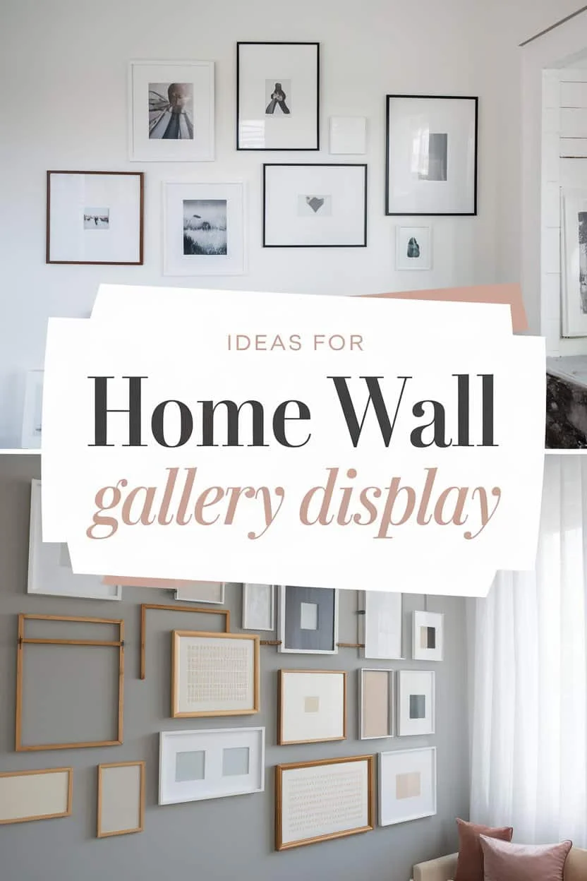 Ideas for a Stunning Home Wall Gallery Display