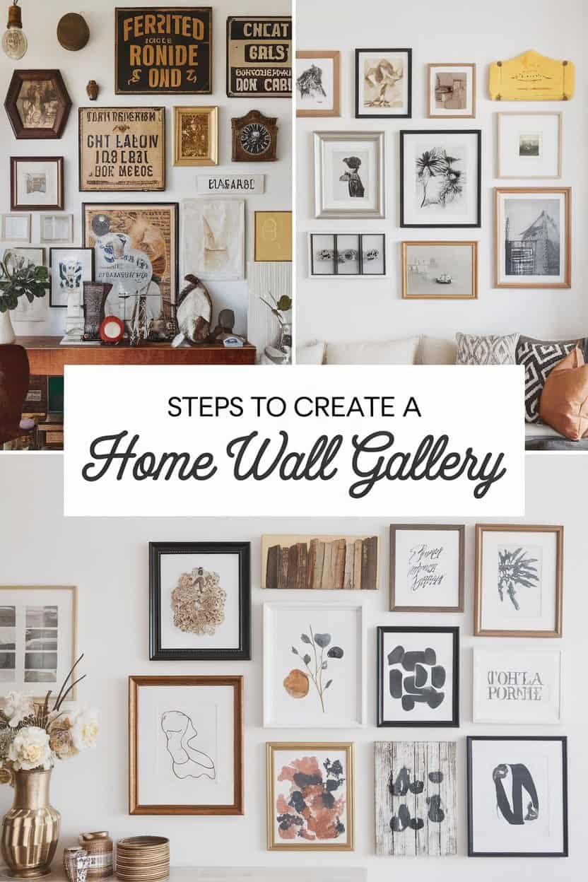 Steps to Create a Stunning Home Wall Gallery