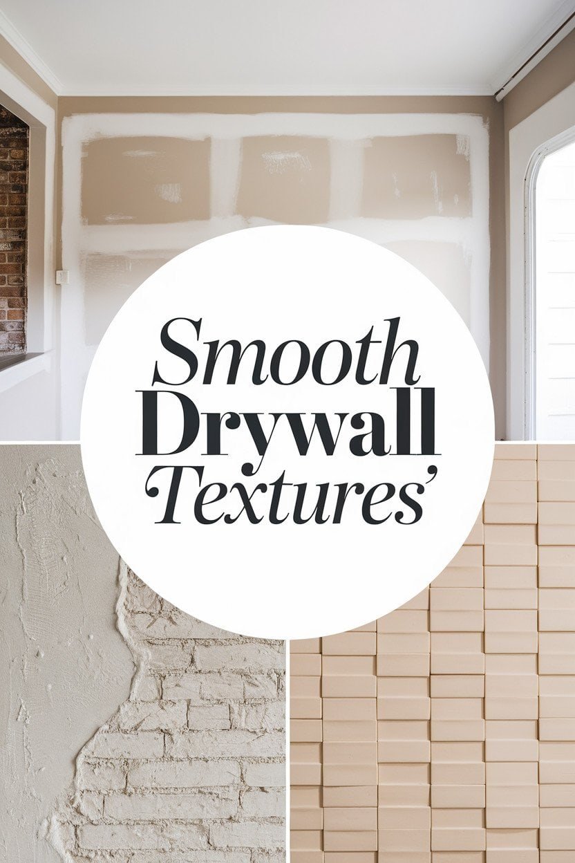 Smooth Drywall Textures to Transform Your Home Walls Today