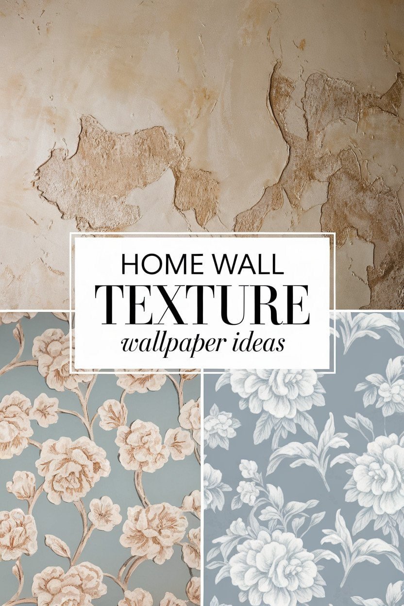 Home Wall Texture Wallpaper Ideas to Transform Your Space