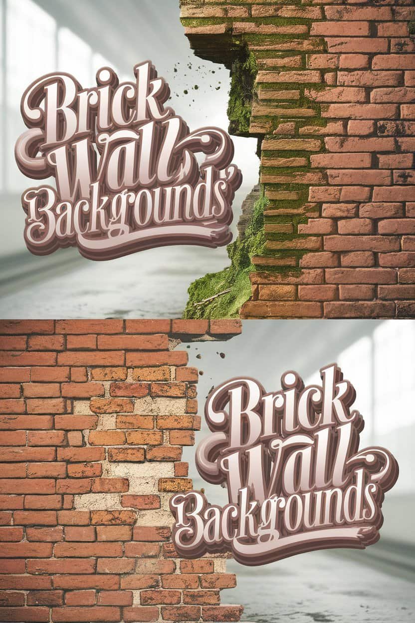 Brick Wall Zoom Backgrounds to Transform Your Home Office Space