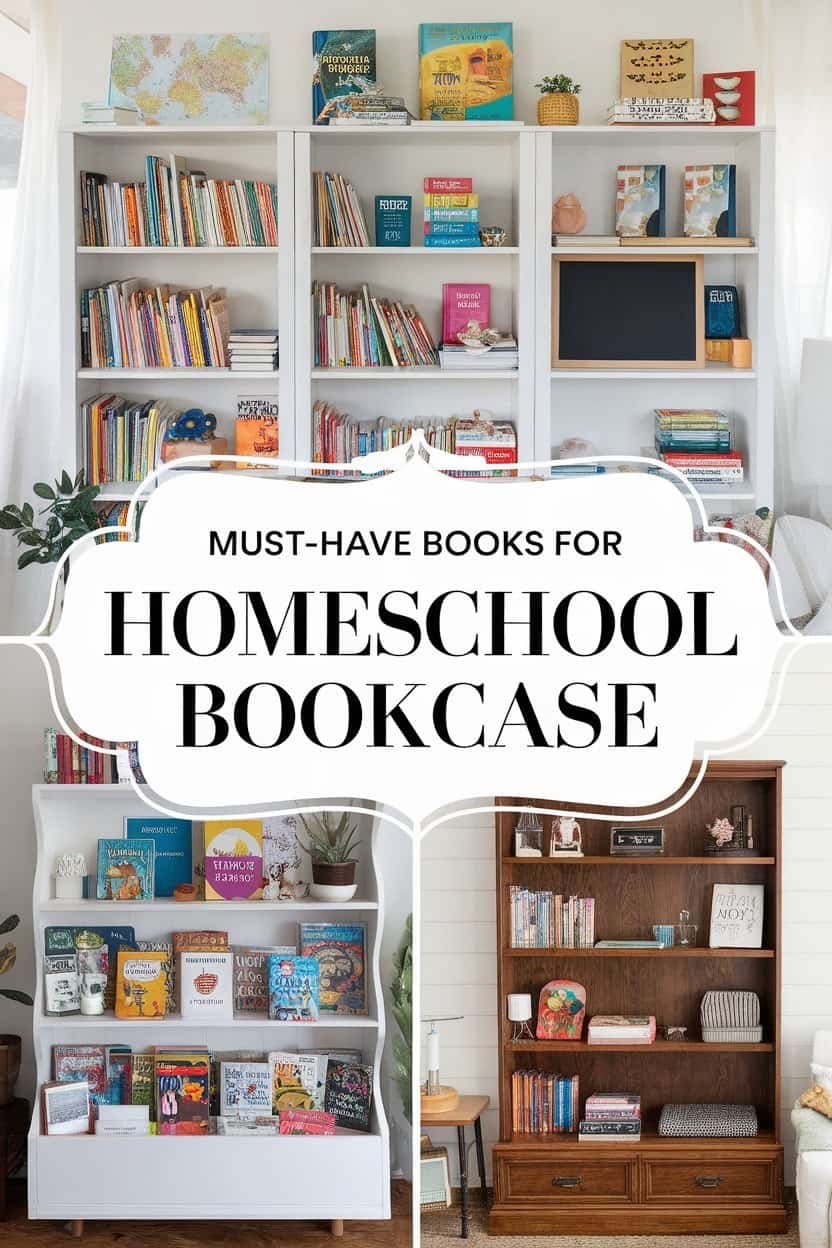 Must-Have Books for Your Homeschool Bookcase to Inspire Learning