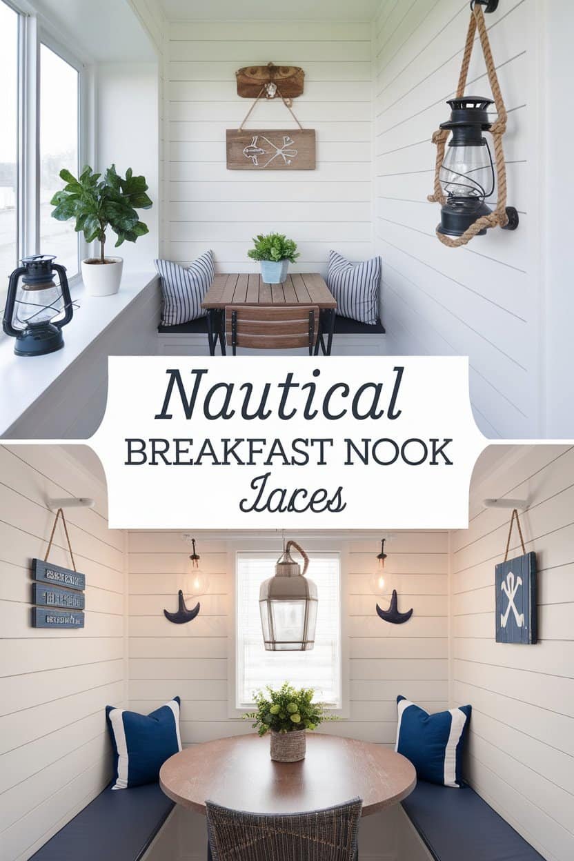 Nautical Breakfast Nook Ideas to Transform Your Mornings