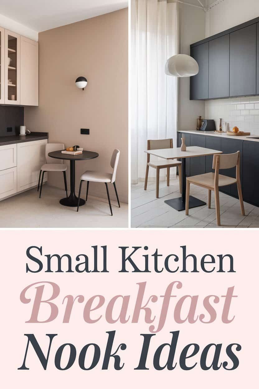 Small Kitchen Breakfast Nook Ideas to Maximize Your Space and Enjoy ...